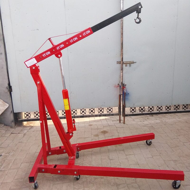 Mobile Folding Hydraulic Engine Crane 2200lb – sorangLtd