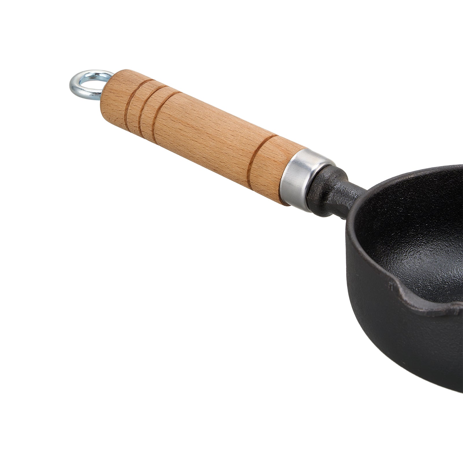 Frying Pan with Wooden Handle – sorangLtd