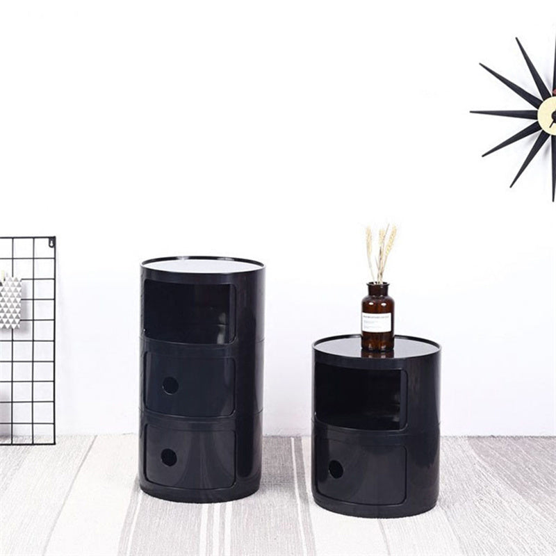 Floorstanding Tiered Round Storage Cabinet – sorangLtd